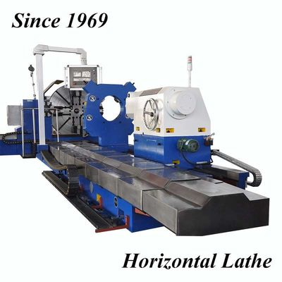 Horizontal Cnc Metal Lathe Machine For Turning 8000mm Long Heavy Cylinders