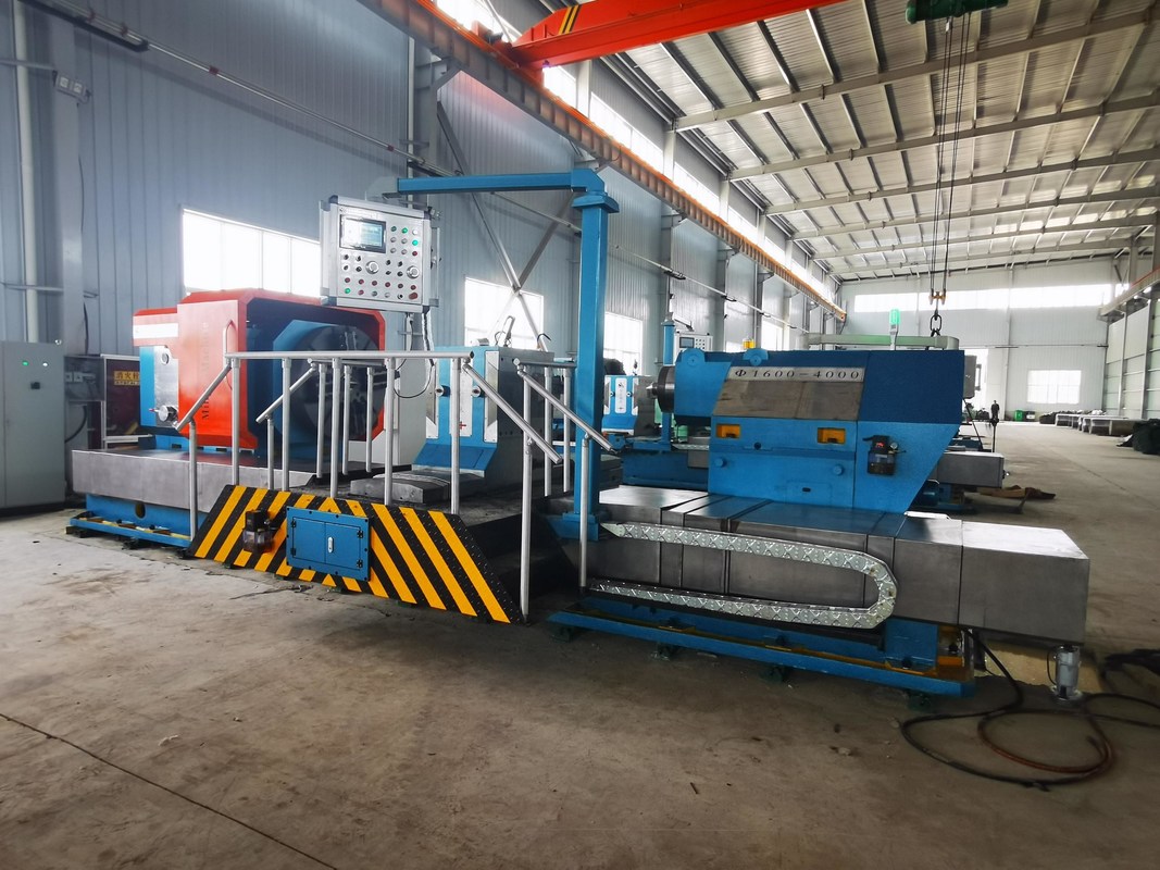 Cathode Roller Turning Heavy Horizontal CNC Lathe Machine With 2 ...