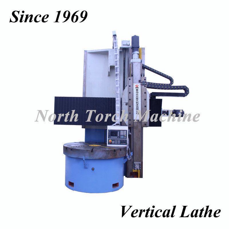 Turning Disc Plate Single Column CNC Lathe Machine