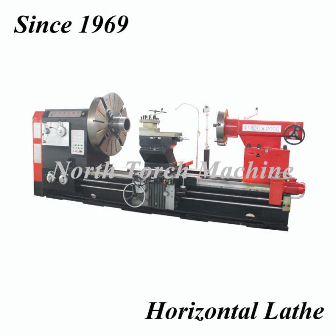 Heavy Conventional Lathe Machine Cylinder Surface Turning With PLC System